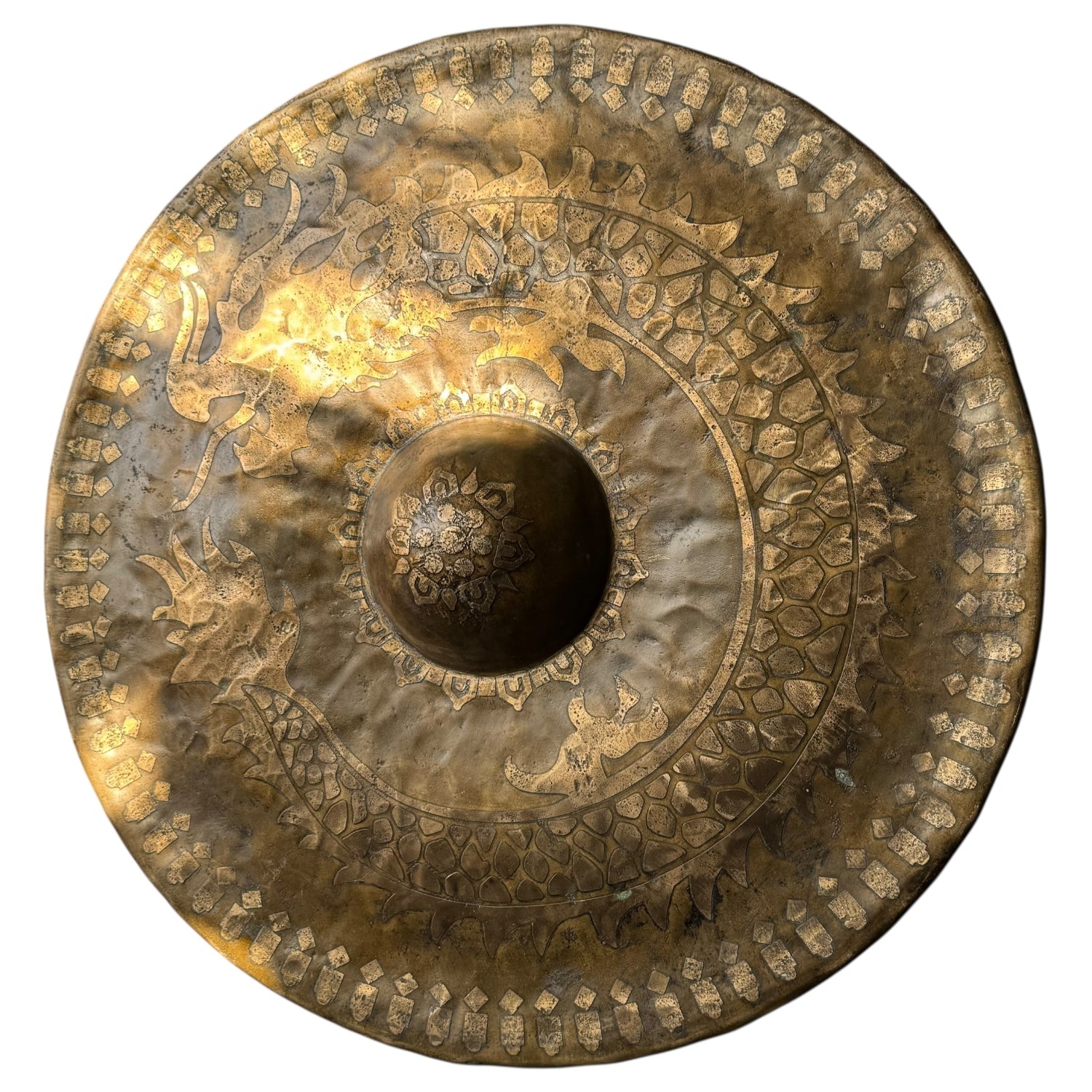 C3 Tuned Thai Burmese Dragon Gong - Handmade Gong - The Gong Shop
